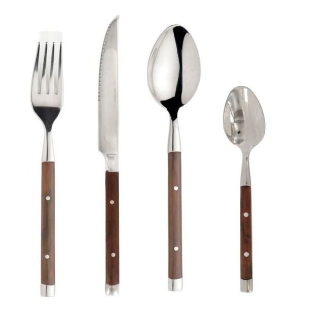 24 couverts en inox de qualité