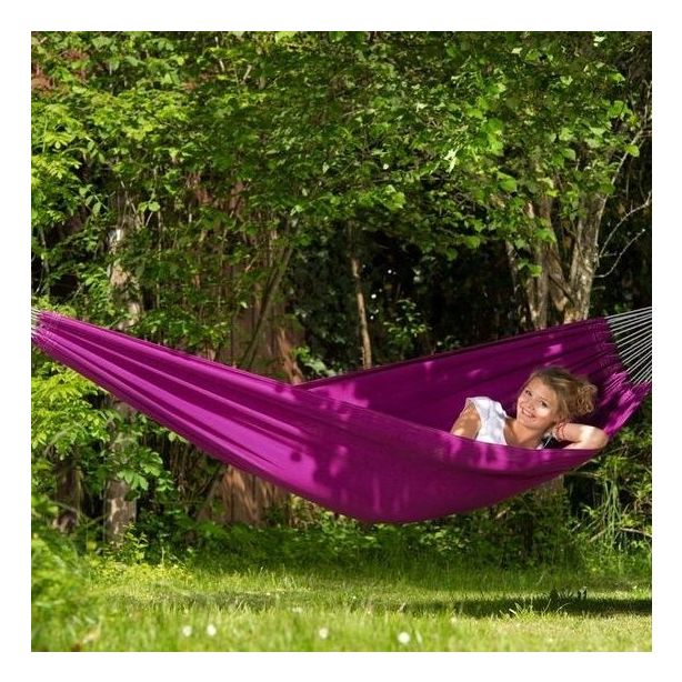 Un hamac uni pour 1 personne