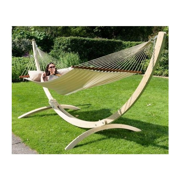 Le meilleur support de hamac en bois pour les hamacs familiaux